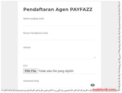 Cara Daftar PayFazz – 5 Langkah Mudah Jalankan Bisnis PayFazz - Mobilunik