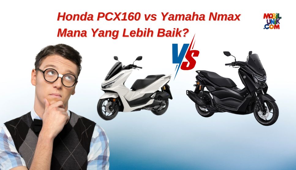 Honda PCX160 vs Yamaha Nmax - Mobilunik